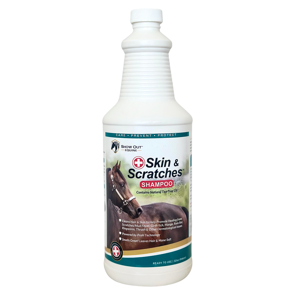 Show Out Skin & Scratches Shampoo 32oz – FlexTran Animal Care